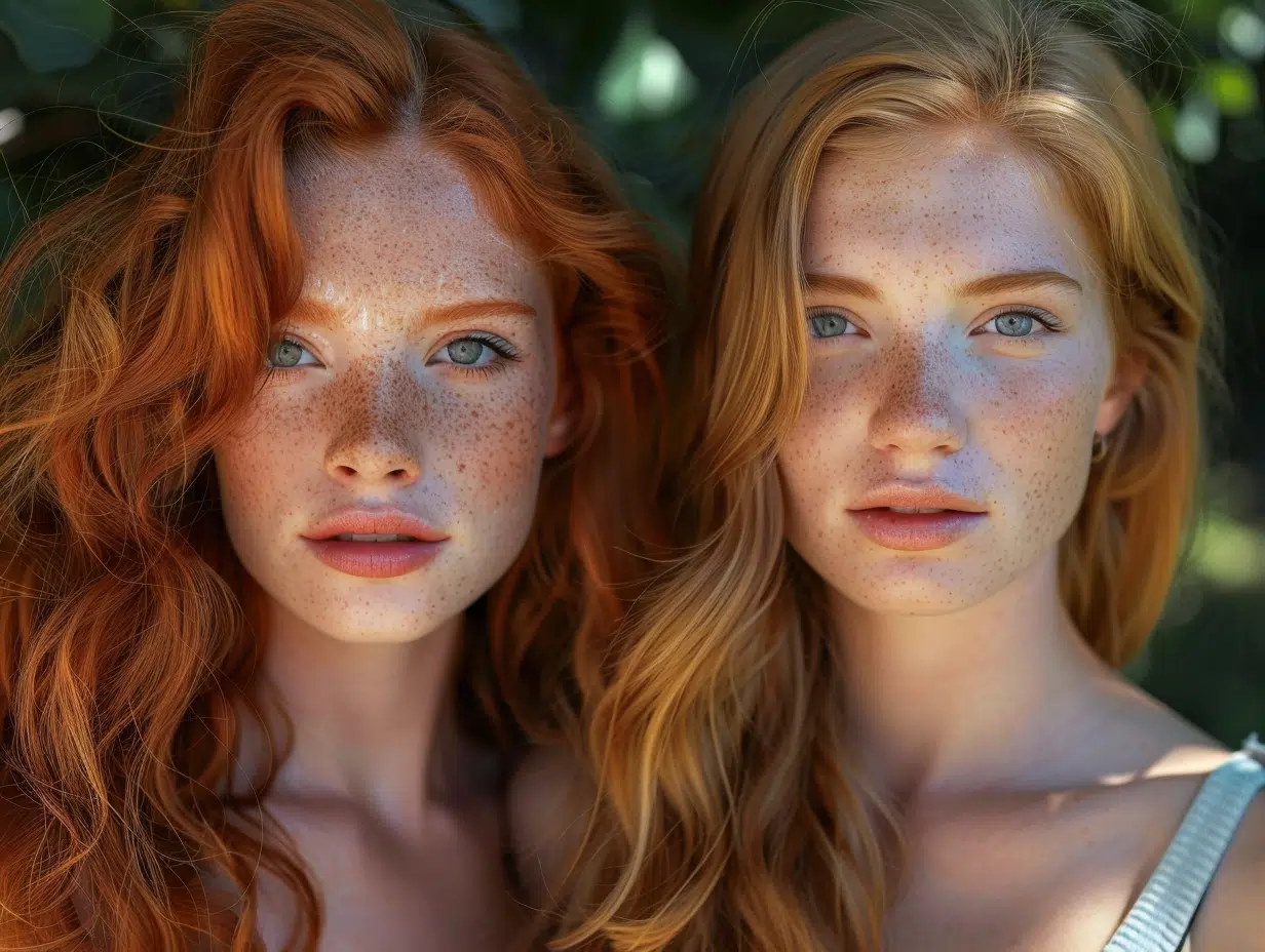 Différence roux et blond vénitien : explications et caractéristiques ...